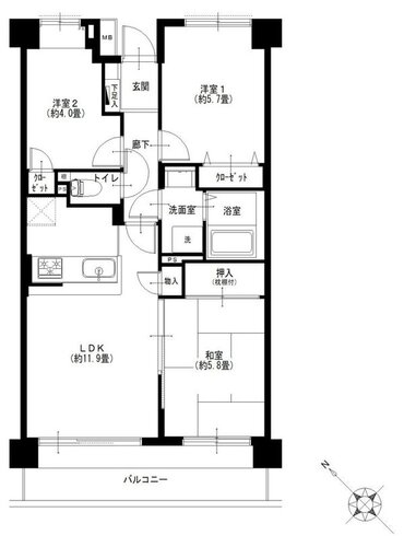 二子多摩川パーク・ホームズ 1階 3LDK | 仲介手数料「最大0円」のFLIE（フリエ）
