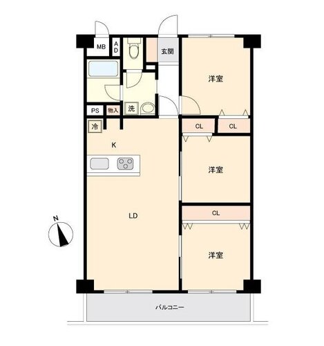 秀和めじろ台レジデンス 10階 3LDK | 仲介手数料「最大0円」のFLIE（フリエ）