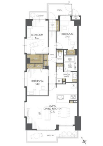 セレナハイム八千代中央 3階 3LDK | 仲介手数料「最大0円」のFLIE（フリエ）