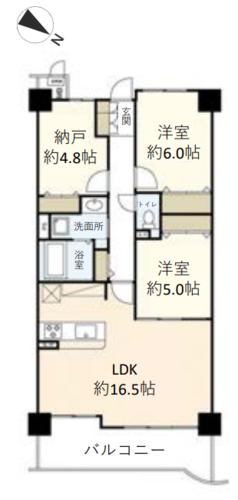 デ・リード宝塚リバービュー 7階 2SLDK | 仲介手数料「最大0円」のFLIE（フリエ）