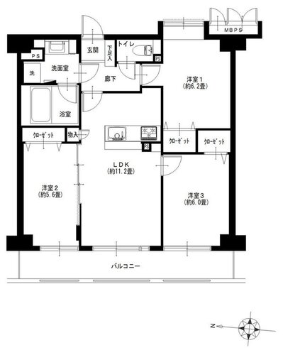 レクセルマンション板橋徳丸 5階 3LDK | 仲介手数料「最大0円」のFLIE（フリエ）