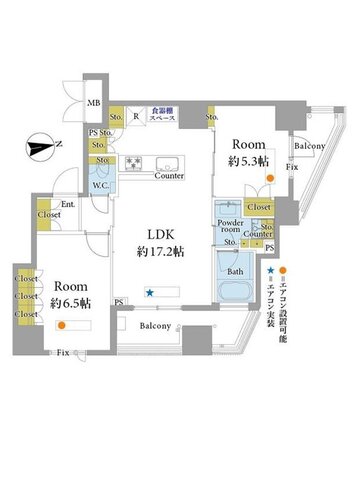 ウィルローズ市谷柳町 7階 2LDK | 中古マンションの購入ならFLIE（フリエ）