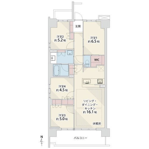 パークホームズ名古屋庄内通 2階 4LDK + W | 仲介手数料「最大0円」のFLIE（フリエ）