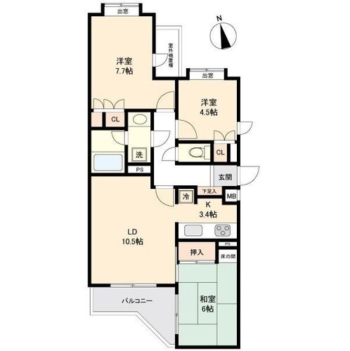 コスモ南浦和ヒルズ 2階 3LDK | 仲介手数料「最大0円」のFLIE（フリエ）