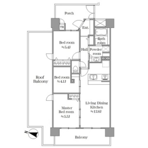 ザ・ウインベル高円寺 6階 3LDK | 仲介手数料「最大0円」のFLIE（フリエ）