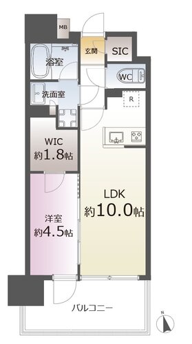 ネベル仙台Plaisir 7階 1LDK + WIC | 仲介手数料「最大0円」のFLIE（フリエ）