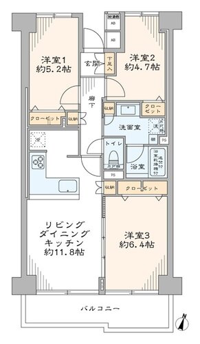 ネオコーポ西大島 4階 3LDK | 中古マンションの購入ならFLIE（フリエ）