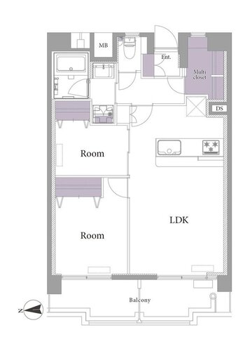 ニュータウンオークボ 10階 2LDK | 中古マンションの購入ならFLIE（フリエ）