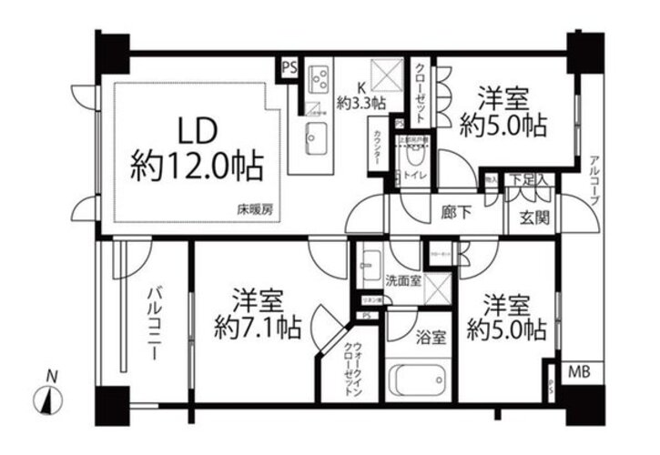 クラッシィハウス練馬豊玉 4階 3LDK + W | 仲介手数料「最大0円」のFLIE（フリエ）