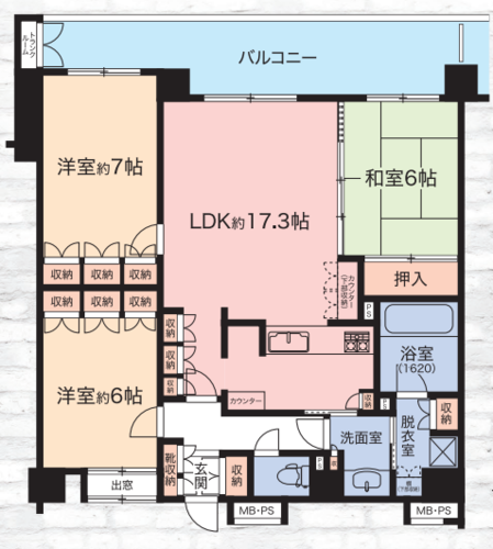 クリオ水元公園壱番館 6階 3LDK | 仲介手数料「最大0円」のFLIE（フリエ）
