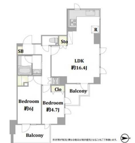 ブランシエラおとめ山公園 7階 2LDK | 中古マンションの購入ならFLIE（フリエ）