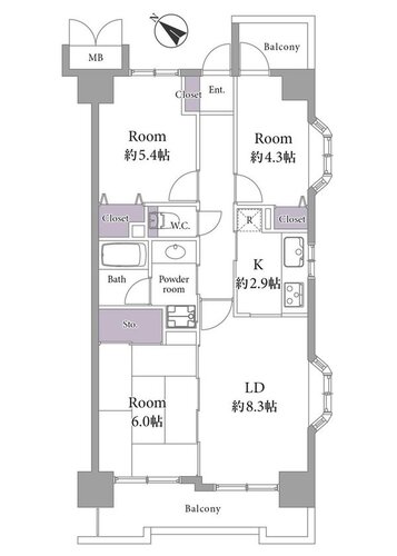 アドリーム南行徳 7階 3LDK | 中古マンションの購入ならFLIE（フリエ）