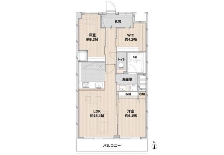 中野本町マンション 11階 2LDK + W | 仲介手数料「最大0円」のFLIE（フリエ）