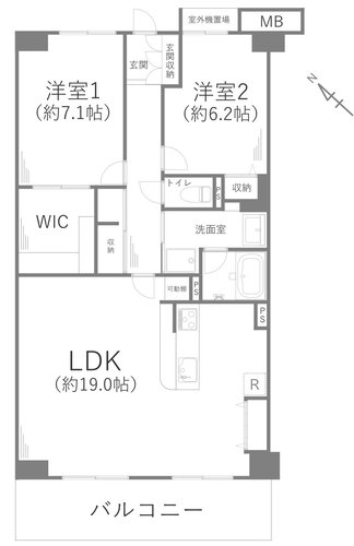 リエス東百合丘 1階 2LDK + WIC | 仲介手数料「最大0円」のFLIE（フリエ）