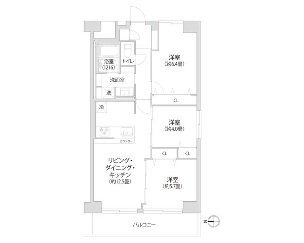 東陽町ガーデニアA棟 5階 3LDK | 仲介手数料「最大0円」のFLIE（フリエ）