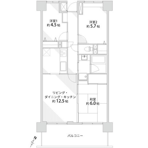 ファミール廿日市ウエステージ 3階 3LDK | 仲介手数料「最大0円」のFLIE（フリエ）