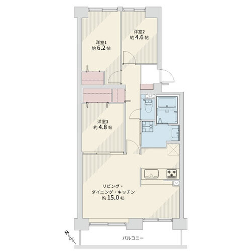 コープ野村南郷13丁目 6階 3LDK | 仲介手数料「最大0円」のFLIE（フリエ）
