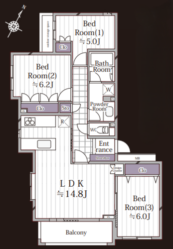 上井草ヒルズ 2階 3LDK | 仲介手数料「最大0円」のFLIE（フリエ）